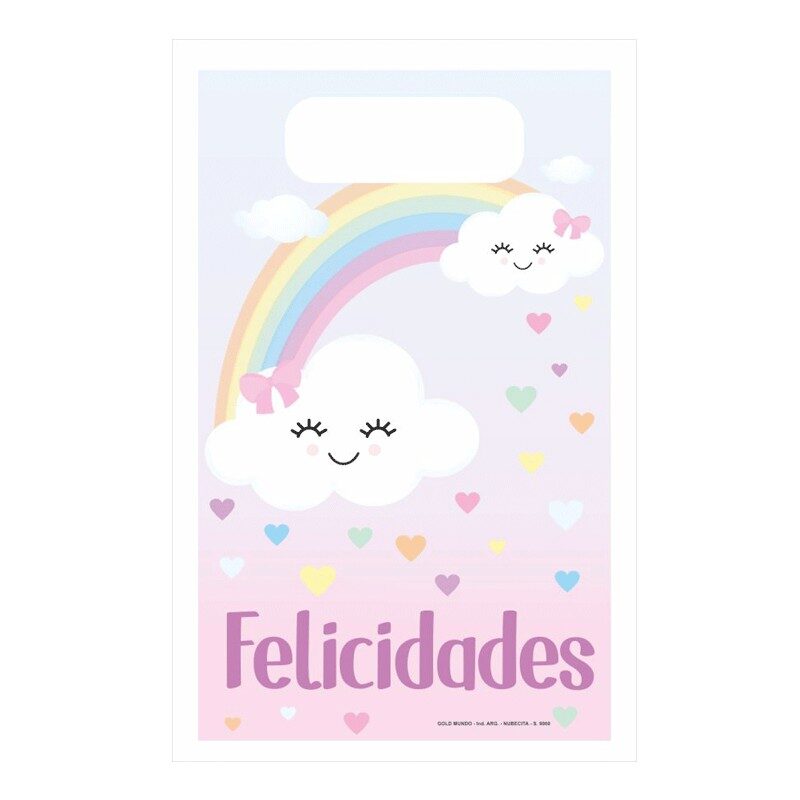 BOLSITAS SORPRESA DE NUBECITA X 10 - Kingo Cotillon