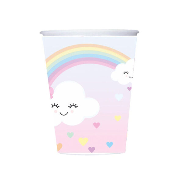 PACK DE VASOS PLÁSTICOS NUBECITA X 10 - Kingo Cotillon